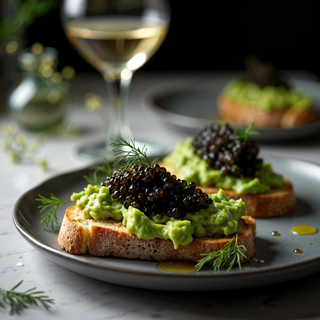 Kaviar auf Avocado-Toast Rezept – Das ultimative Gourmet-Frühstück – eichinger caviar